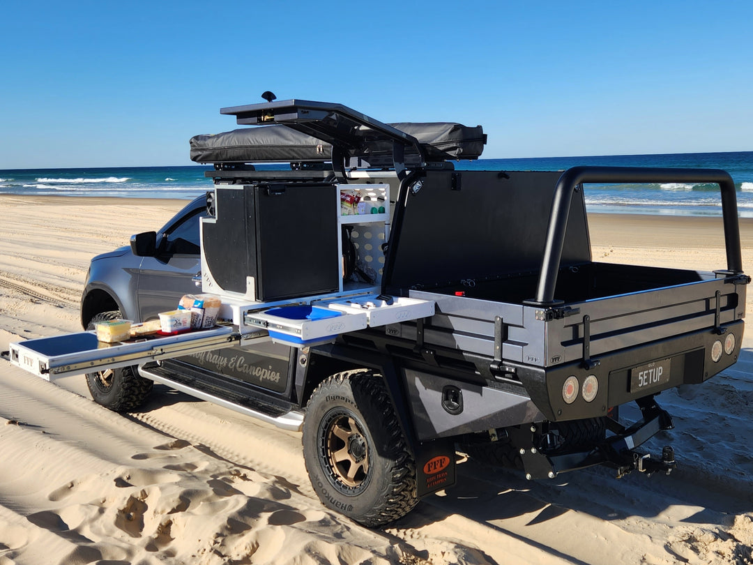 Cross Tray Cabinets – Full Forced Fabrication