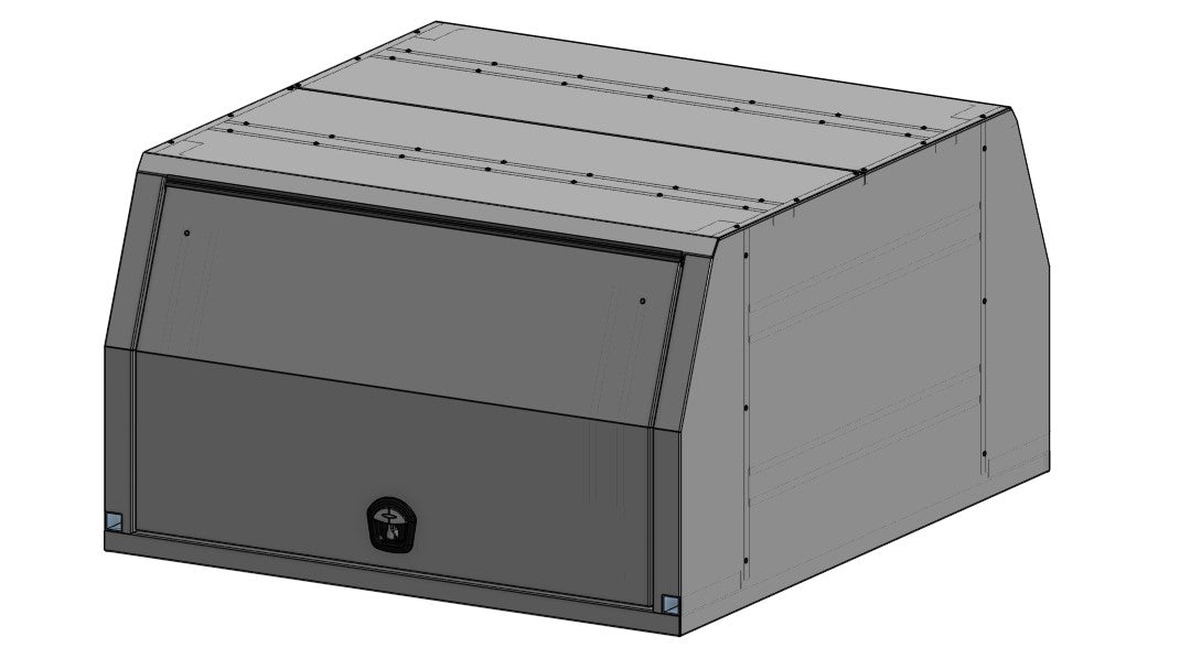 Lift-off Canopy Dual Cab – Full Forced Fabrication